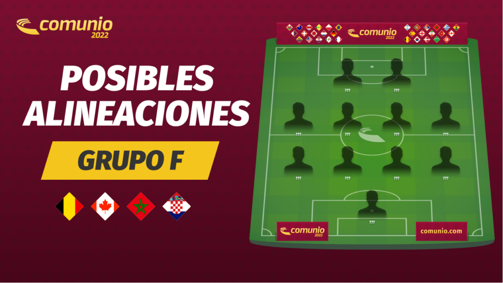 Mundial: los posibles onces tipo de las selecciones del Grupo F